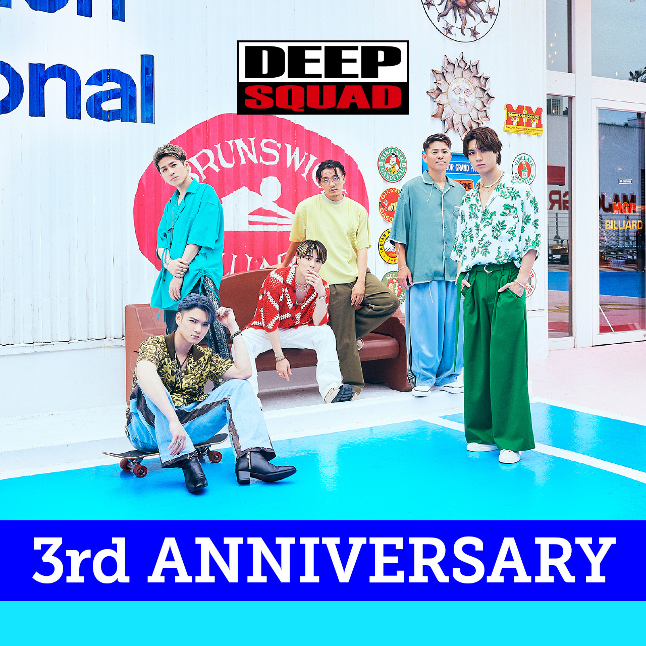 DEEP SQUAD 3rd Anniversary☆ | NEWS (ALL) | | LDH - LOVE + DREAM ...